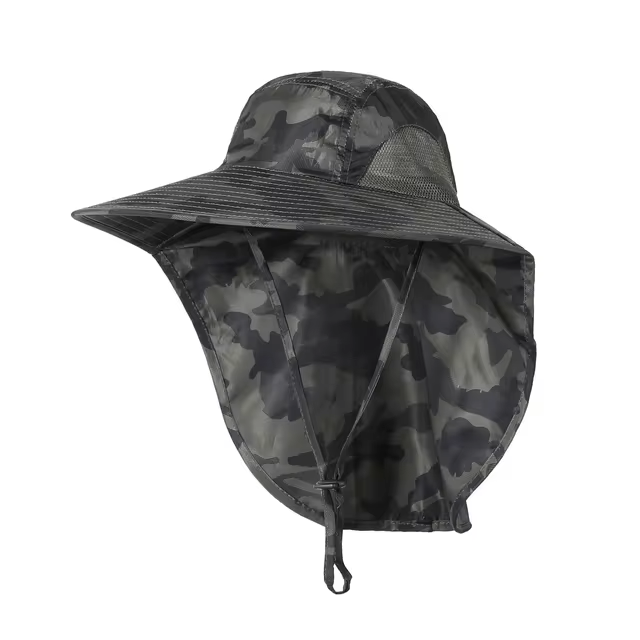 Wide Brim Fishing Hats With Neck Cover – Guts Fishing Apparel