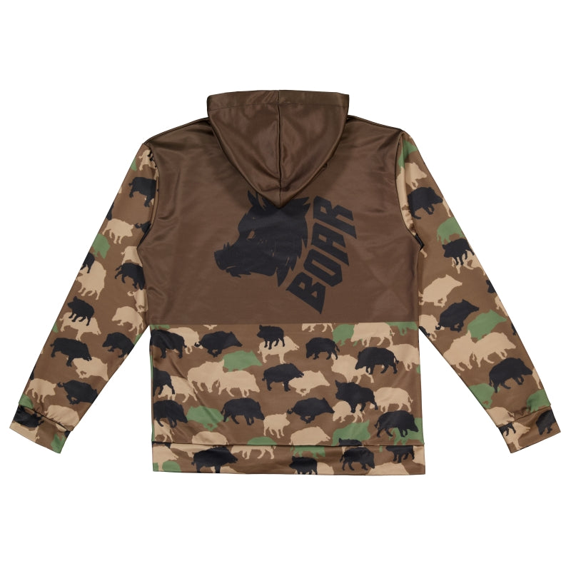 Wild Boar Winter Hunting Hoodie | Camouflage Design – Guts Fishing Apparel